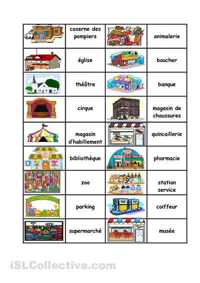 Le Cahier de Français: LA VILLE ET LA CAMPAGNE