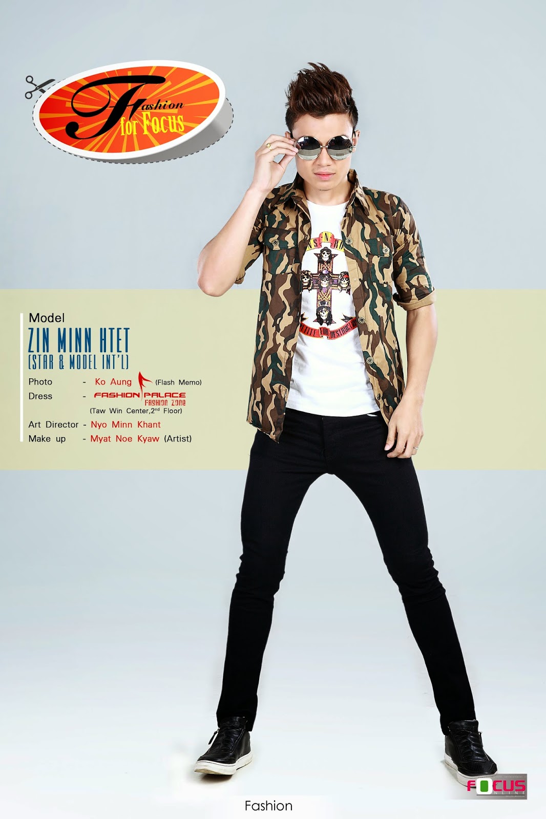 Myanmar Focus Online: Issue 66 - Fashion for Focus - Zin Minn Htet