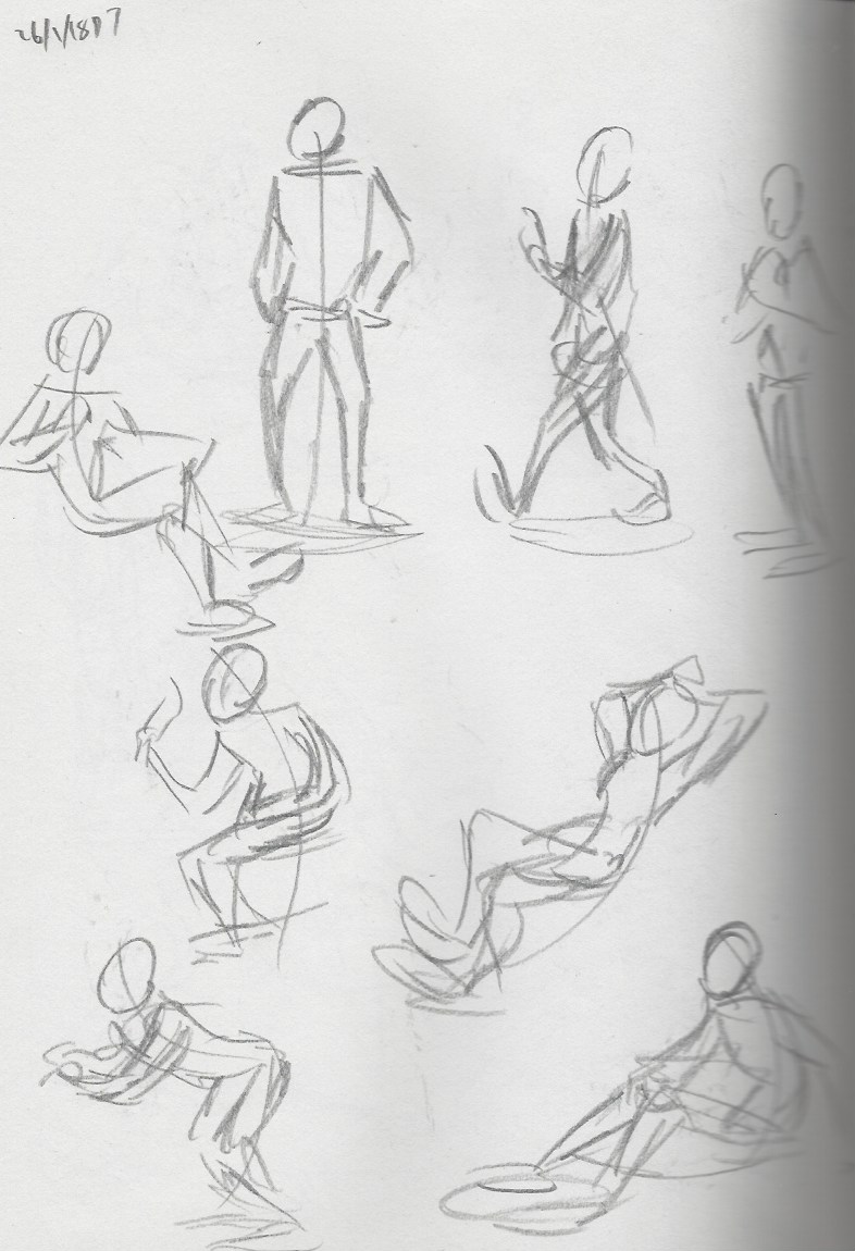 Animated Heads: Life Drawings for Stephen Silver