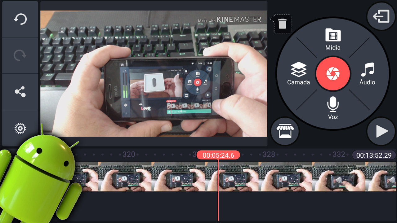 KineMaster - Editor de vídeo Profissional para Android