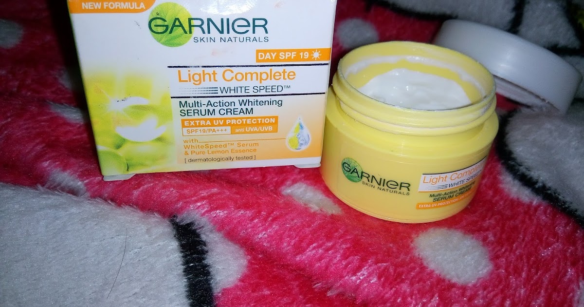 REVIEW : Garnier Light Complete White Speed Multi-Action Whitening ...