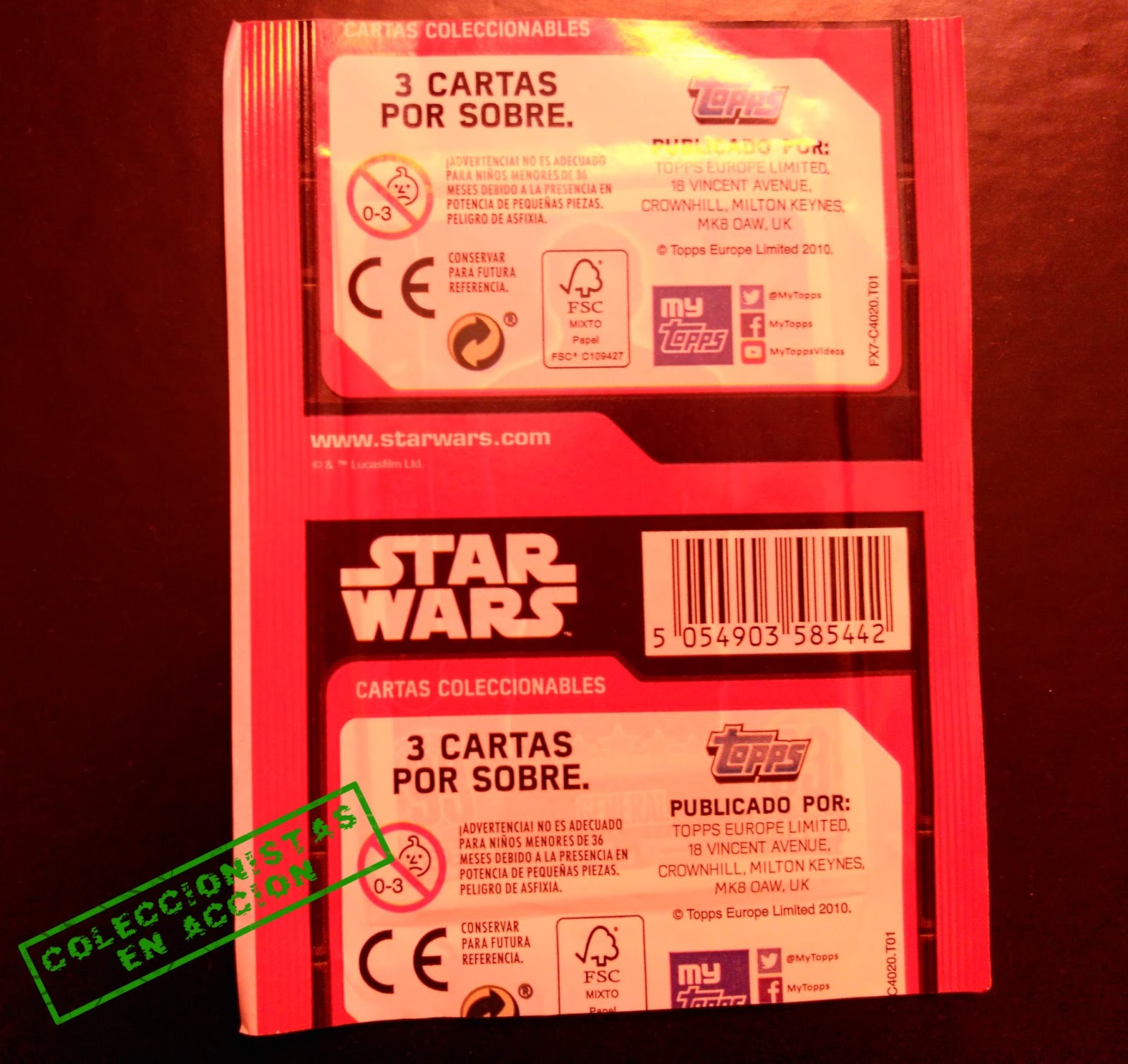 Coleccionistas en Acción: Promoción cartas Star Wars en Carrefour