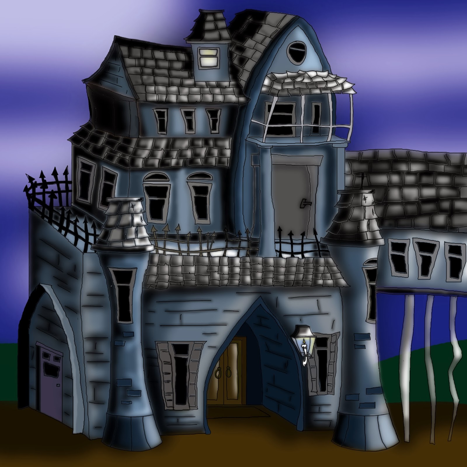 Brooke Hayes Animation: Haunted House Colour Pallets