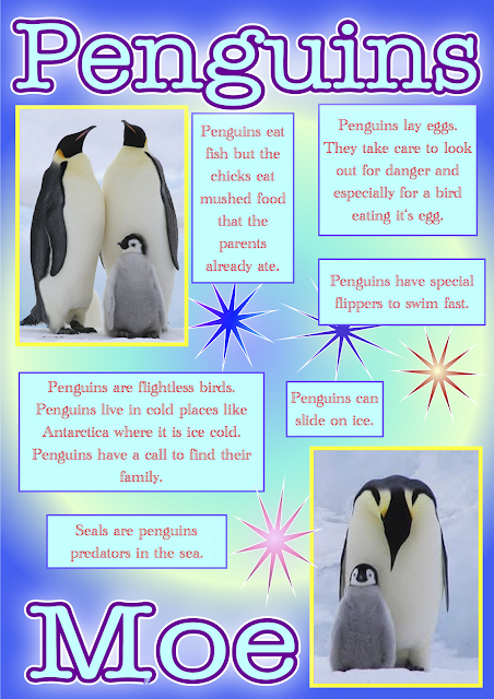 SPS Superstars: Penguin Posters