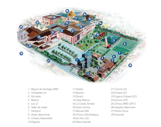 ¡Ubícate en la USFQ y encuentra tus clases! - Noticias USFQ