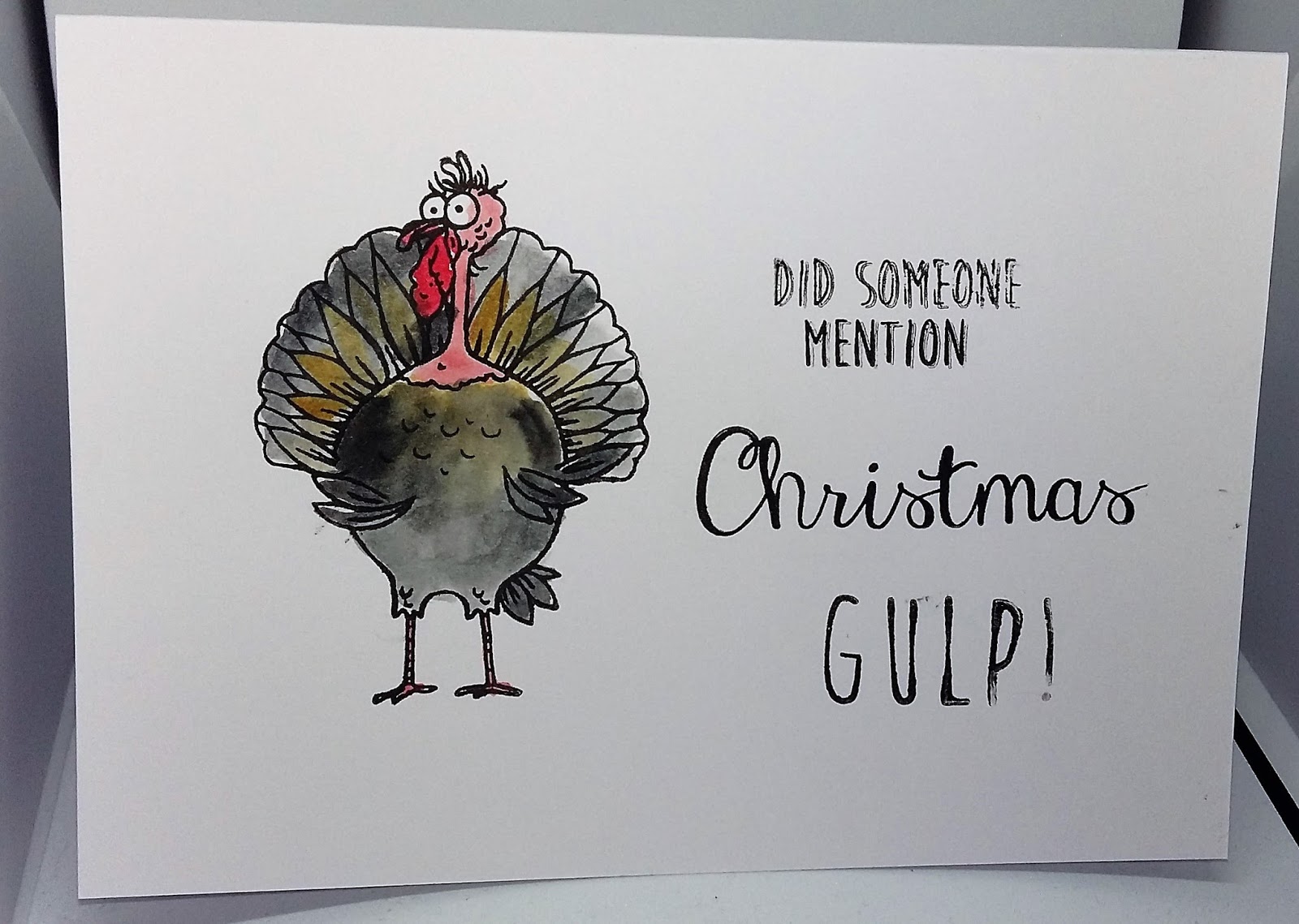 Fisher's Cards and Crafts: Humour at Christmas card club!