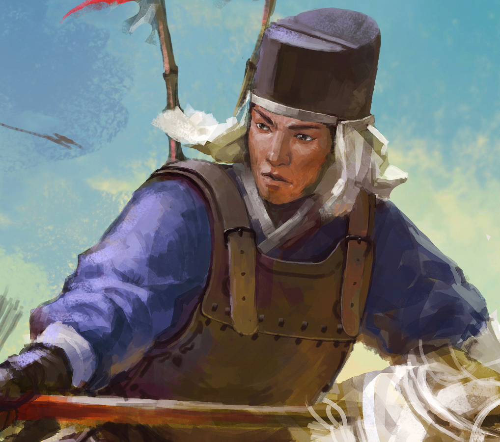 Rare Plumed Han Cavalryman 汉负羽靠旗骑兵