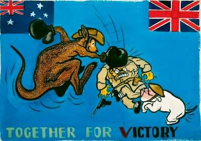 Early Sports and Pop Culture History Blog: Australia's Boxing Kangaroo ...