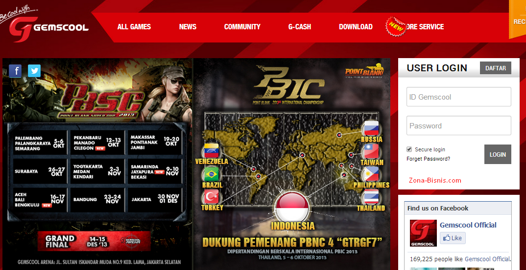 Gemscool Point Blank dan Lost Saga