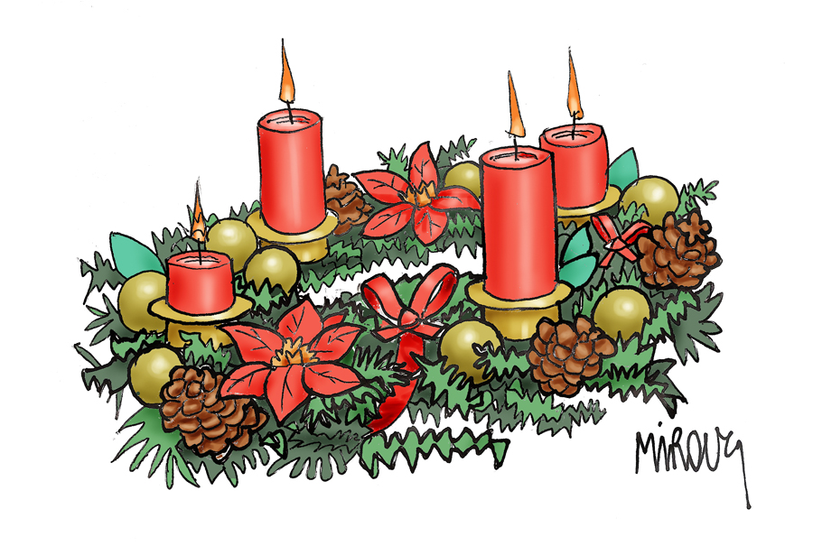 ® Colección de Gifs ®: IMÁGENES DE LA CORONA DE ADVIENTO