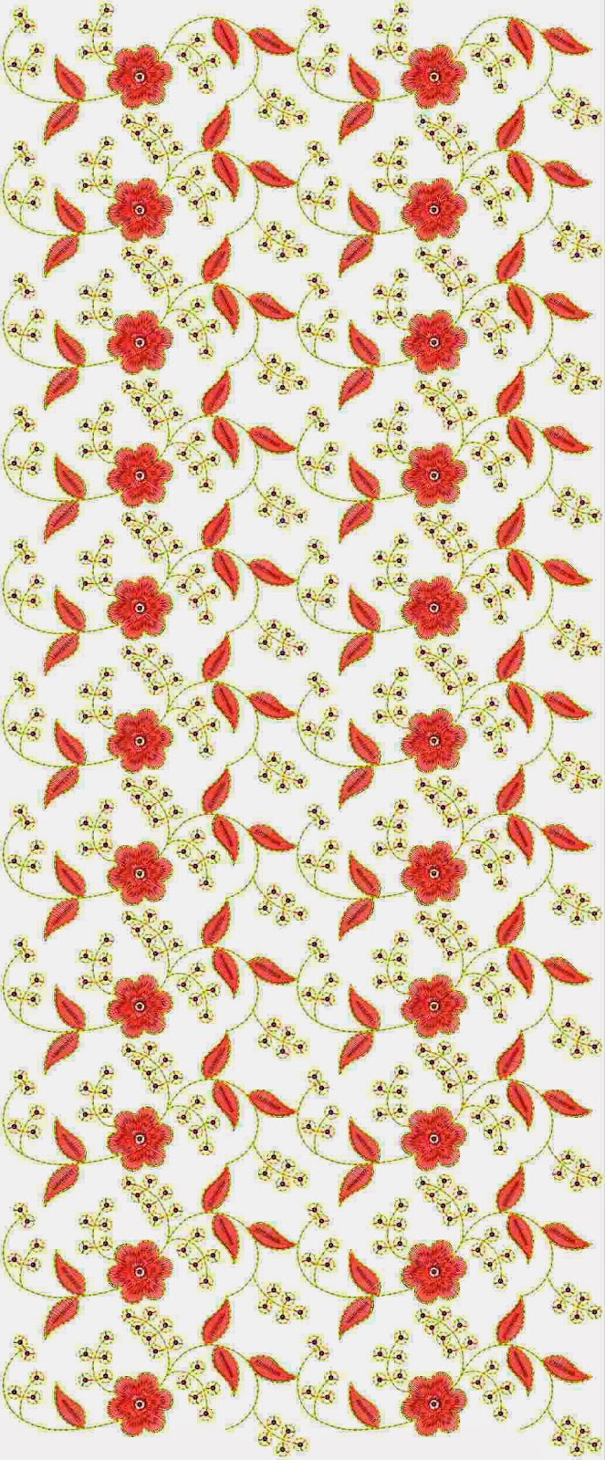 EmbDesignTube: Curious Embroidery Allover Designs Collection