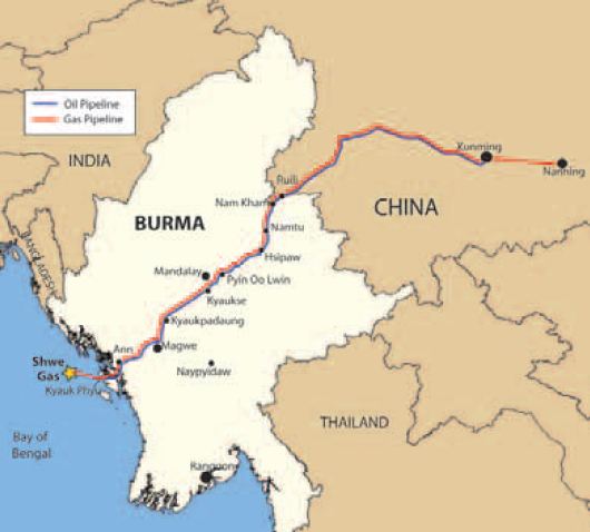 Black South Asia: Myanmar-China Pipeline: Opportunity for Hambantota ...
