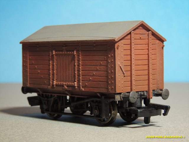 SodorModelRailroading: Salt Wagon #1: Red