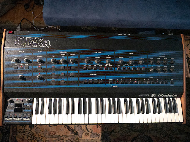 MATRIXSYNTH: Oberheim OB-Xa 8 Voice, 120 Programs, MIDI SN 822301