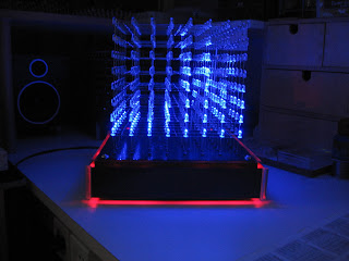 3D LED Matrix: 3x3x3, 5x5x5 and 8x8x8