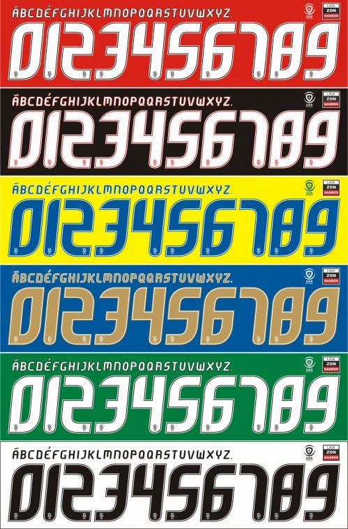 Liga Sagres de Portugal 2013 2014 tipografia