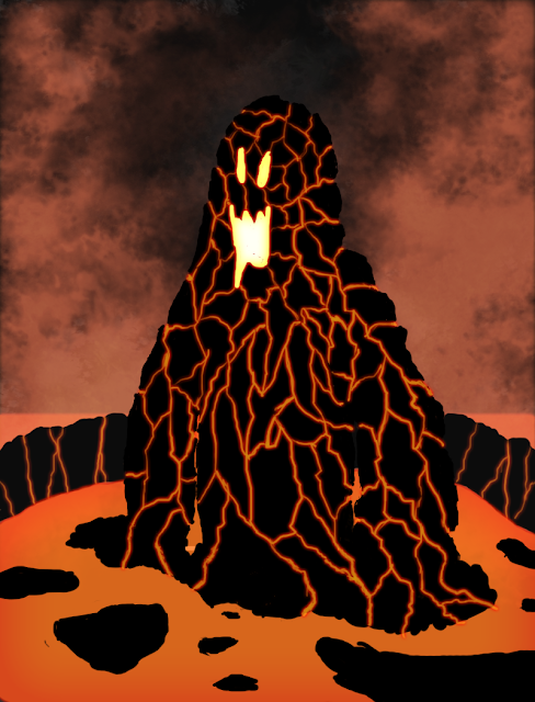 Paul Sims CGA: Lava Monster