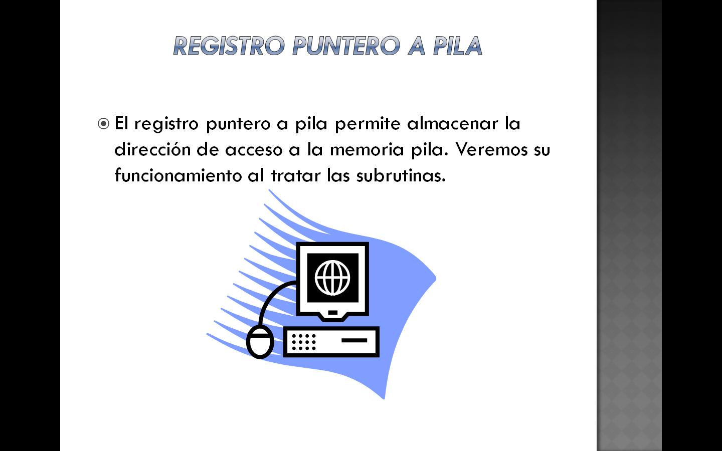 Lenguajes de Interfaz: Actividad # 3 Registros.