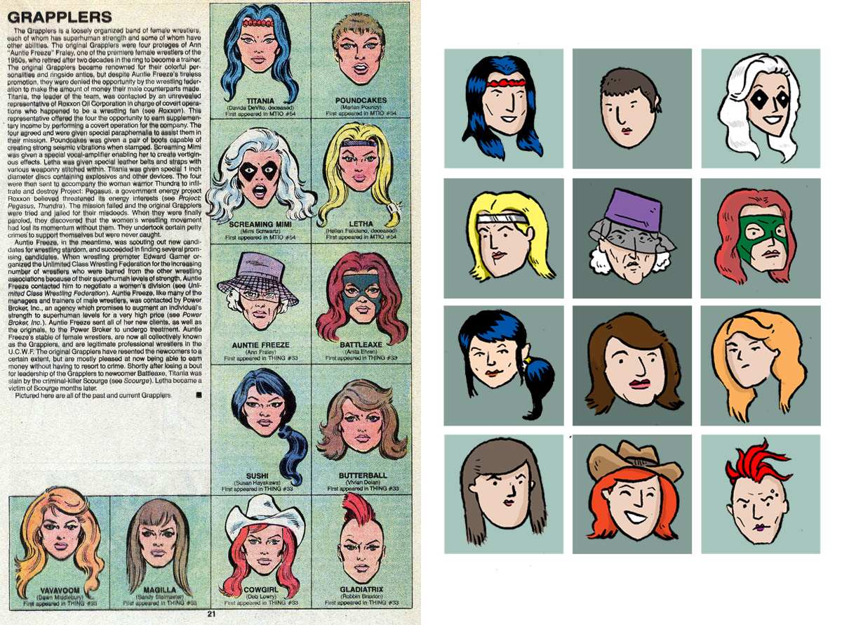 The Official Handbook to the Marvel Universe - REDUX Edition: THE ...