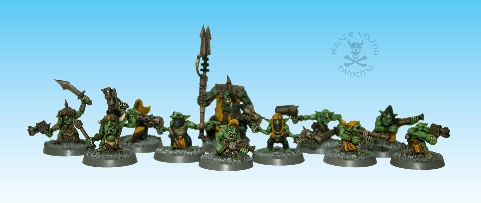 Pirate Viking Painting: Grotz, grotz, luvverly grotz