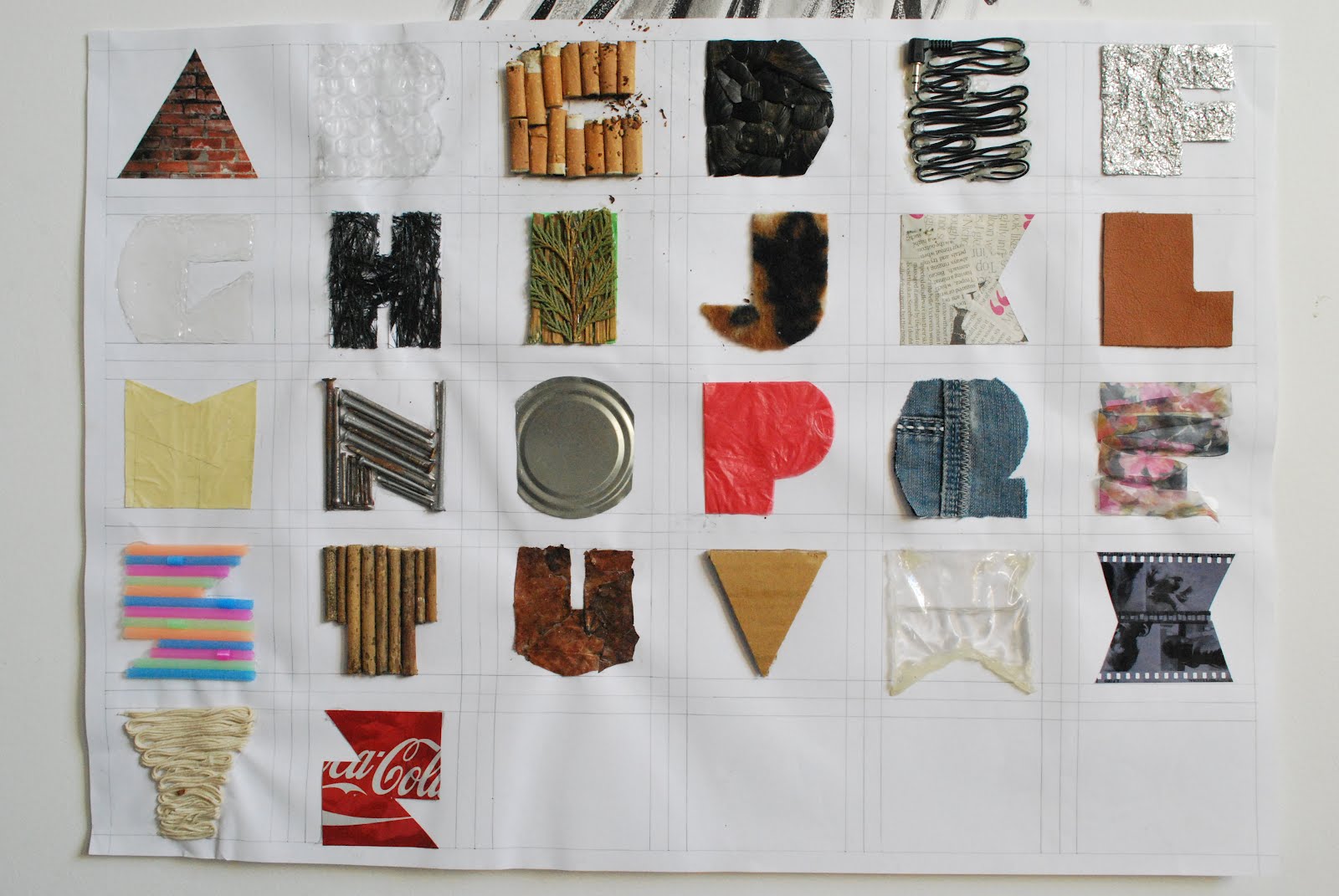 RICHARD MOORE-GREEN: Mixed Media Typography - February 2011
