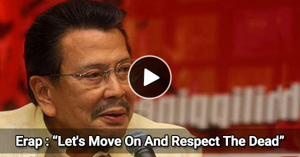 Manila Mayor Joseph Estrada On Hero's Burial For Marcos: Let's Move On ...