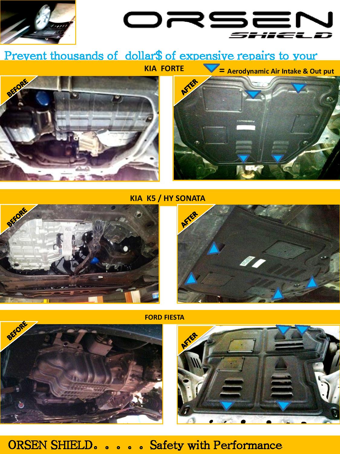 ORSEN SHIELD UNDER ARMOUR PROTECTION: March 2013