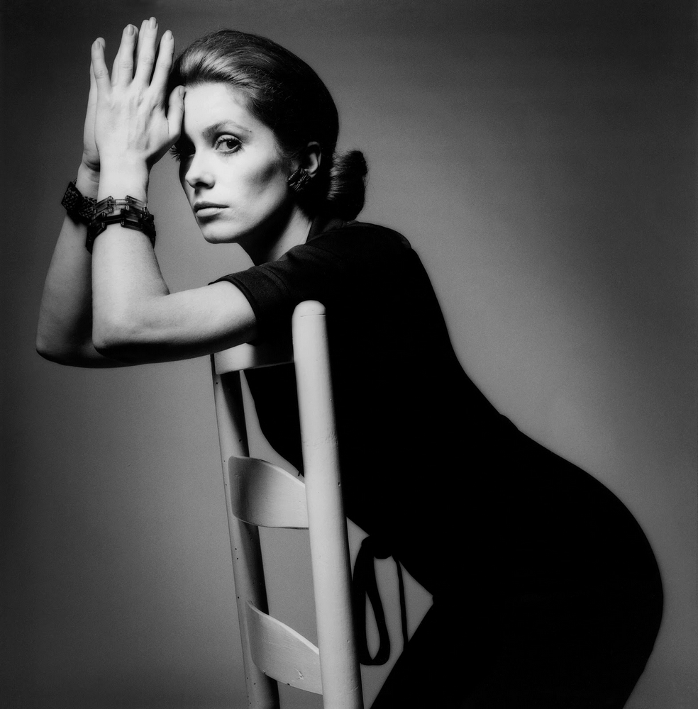 VINTAGE PHOTOGRAPHY: Catherine Deneuve for Vogue by Jeanloup Sieff 1969