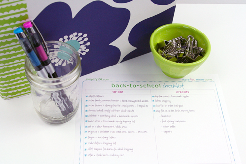 IHeart Organizing: Ended: HUGE Back-To-School Printable Organizing Bundle!