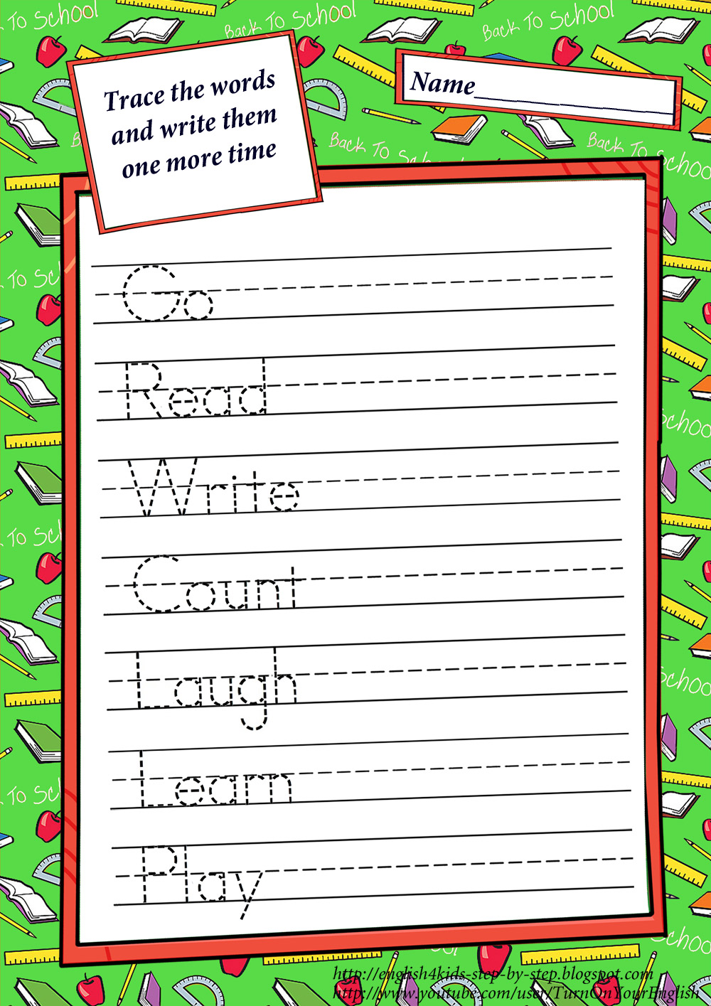 School Song for Children