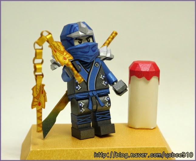 YOBEE'S LEGO MINI-FIGURE PAPER CRAFT: Lego Ninjago (2013) Papercraft Series