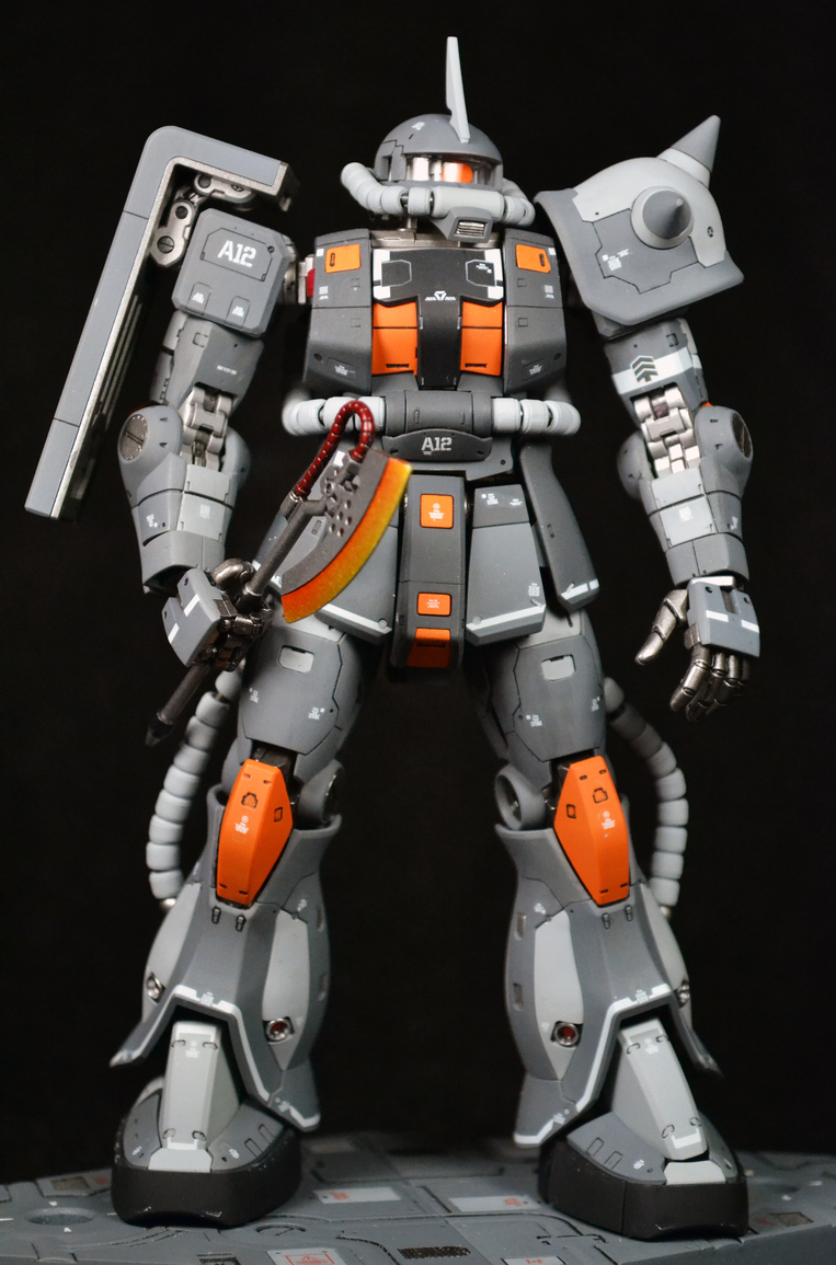 GUNDAM GUY: RG 1/144 Zaku II - Painted Build
