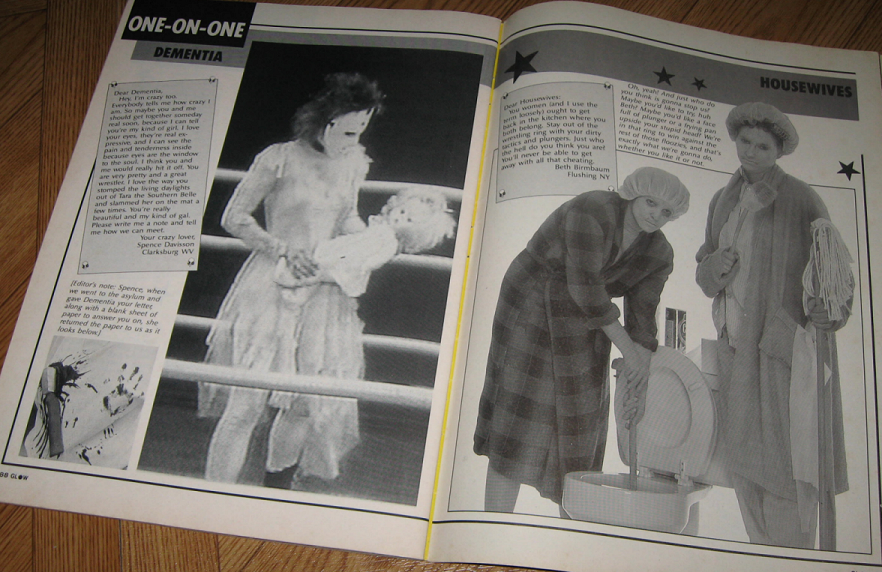 J\/\/s Wrestling Memorabilia: From The Musty Yellowed Pages--GLOW ...