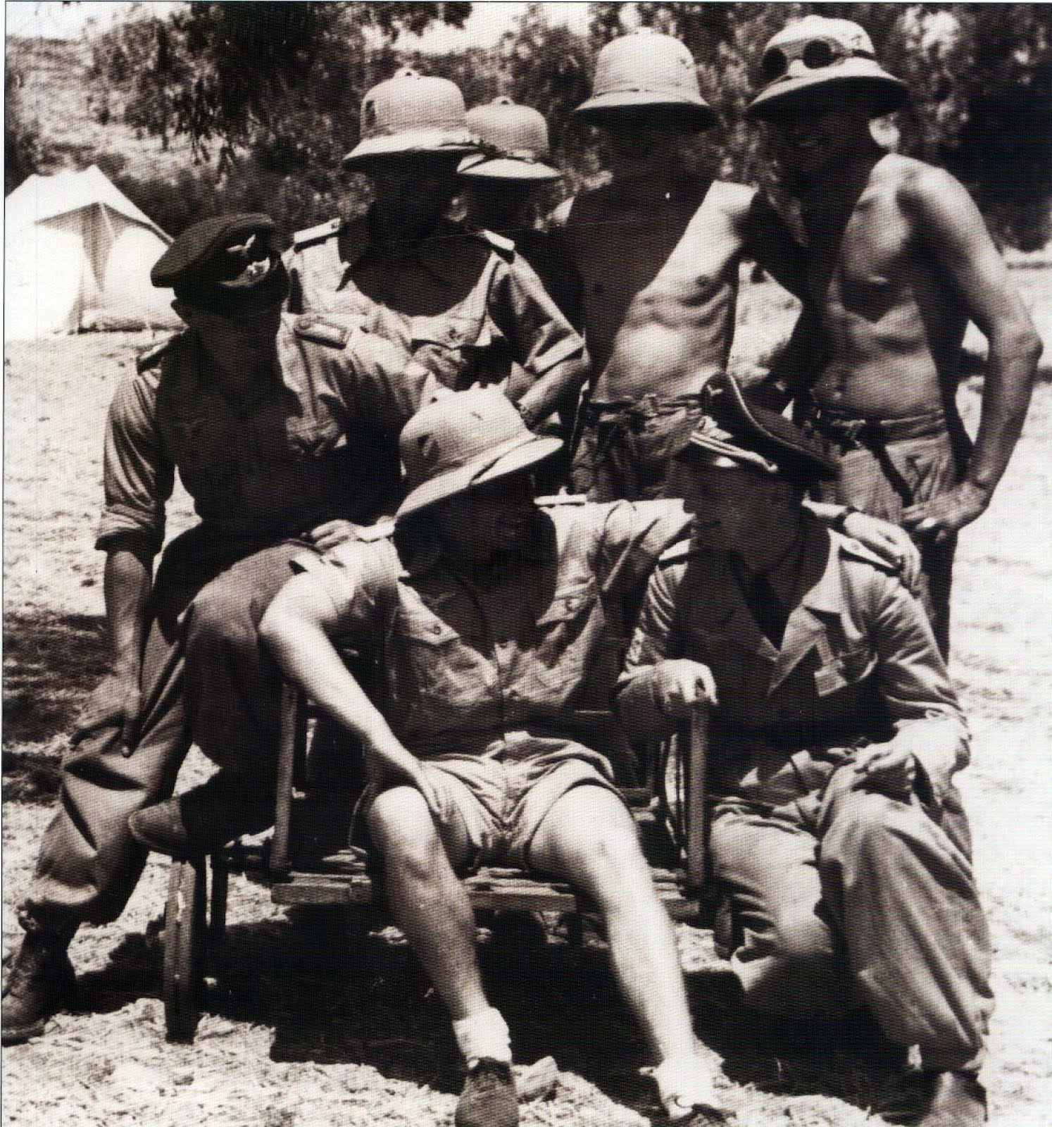 NAZI JERMAN: Album Foto Fallschirmjäger-Brigade Ramcke