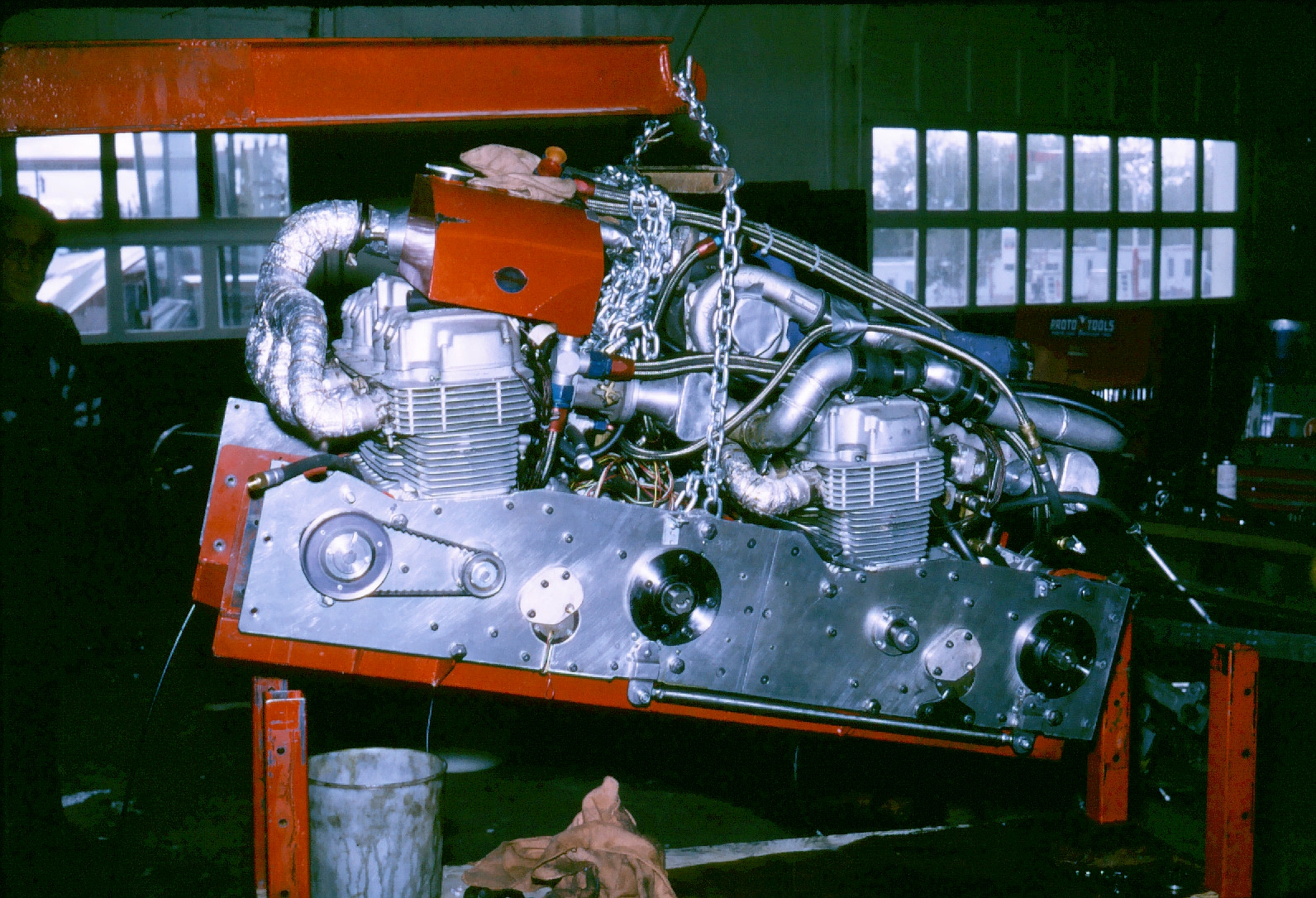 Cling on for dear life !!!: Honda Hawk Streamliner Week – Post: 03