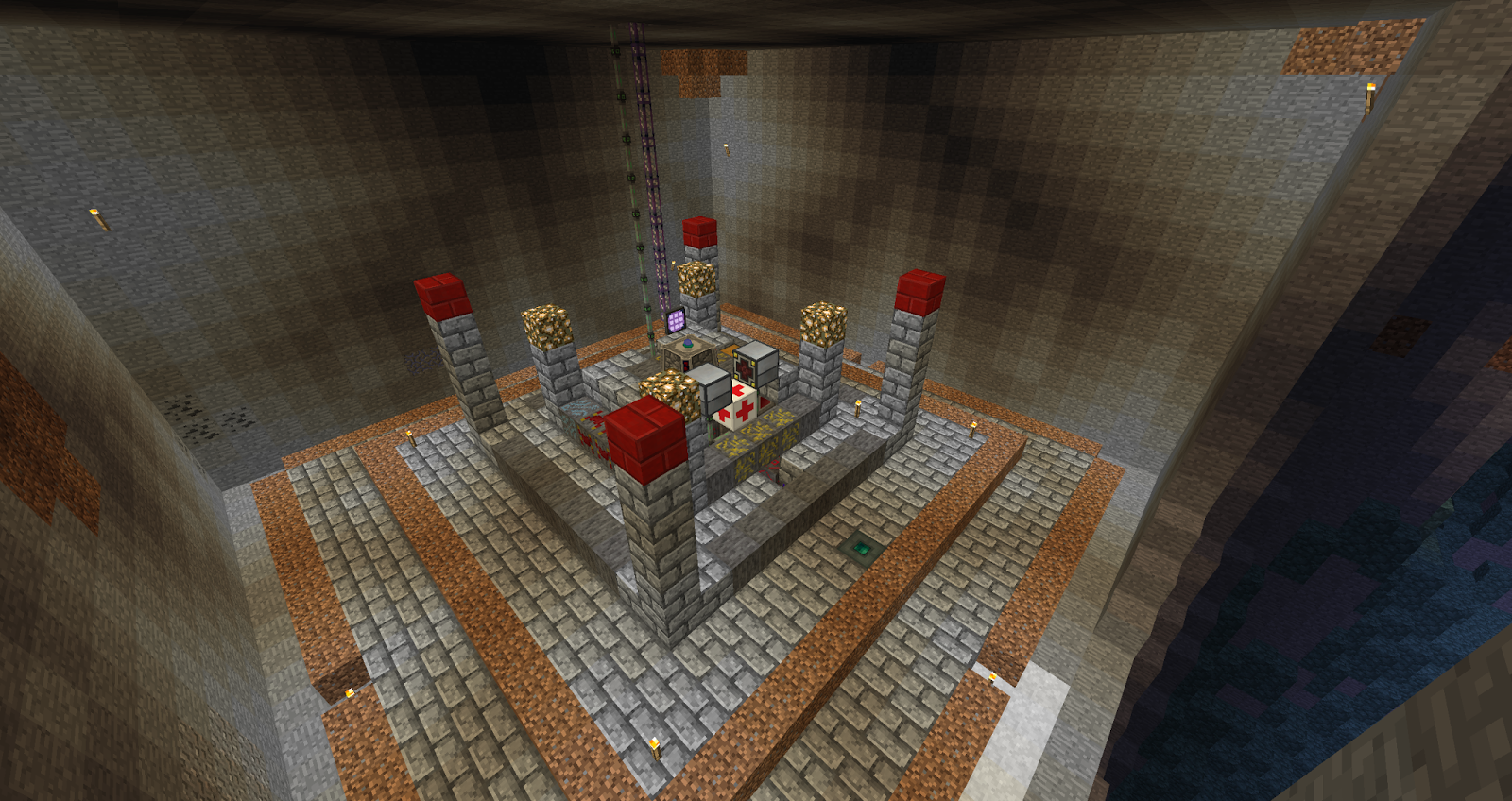 MonsterCWP's Blog: Mountain Laboratory in Minecraft