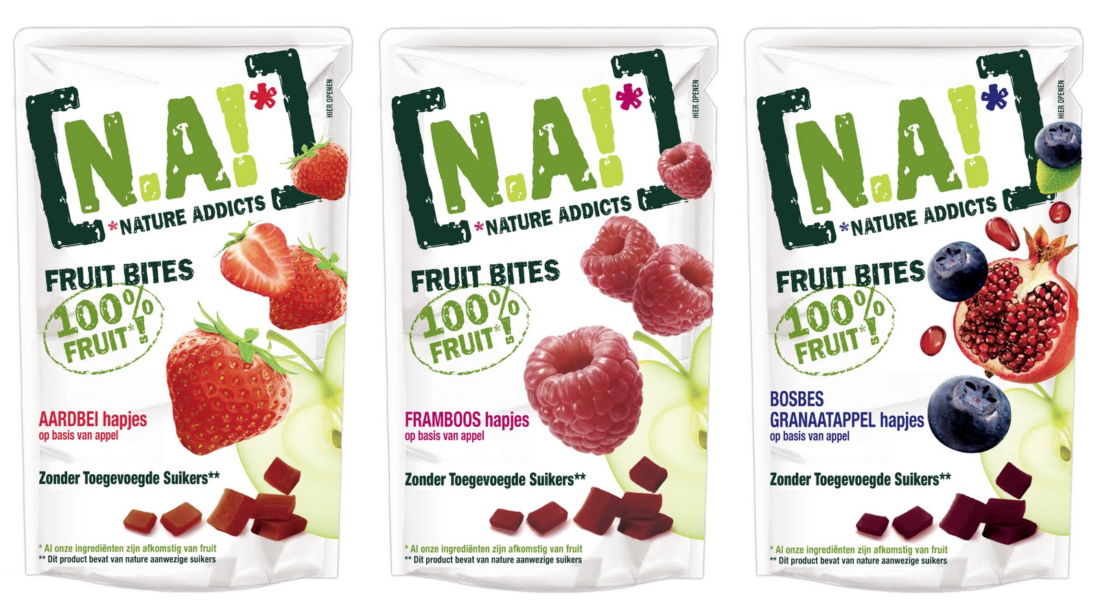 Zonder Meer Magazine: NatureAddicts - Snoepen op basis van 100% fruit