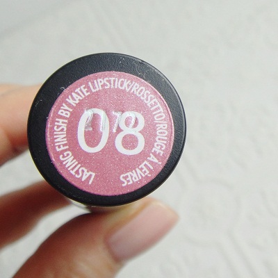 Swatch, Review - Rimmel Lasting Finish by Kate Lipstick 08 | Lenallure