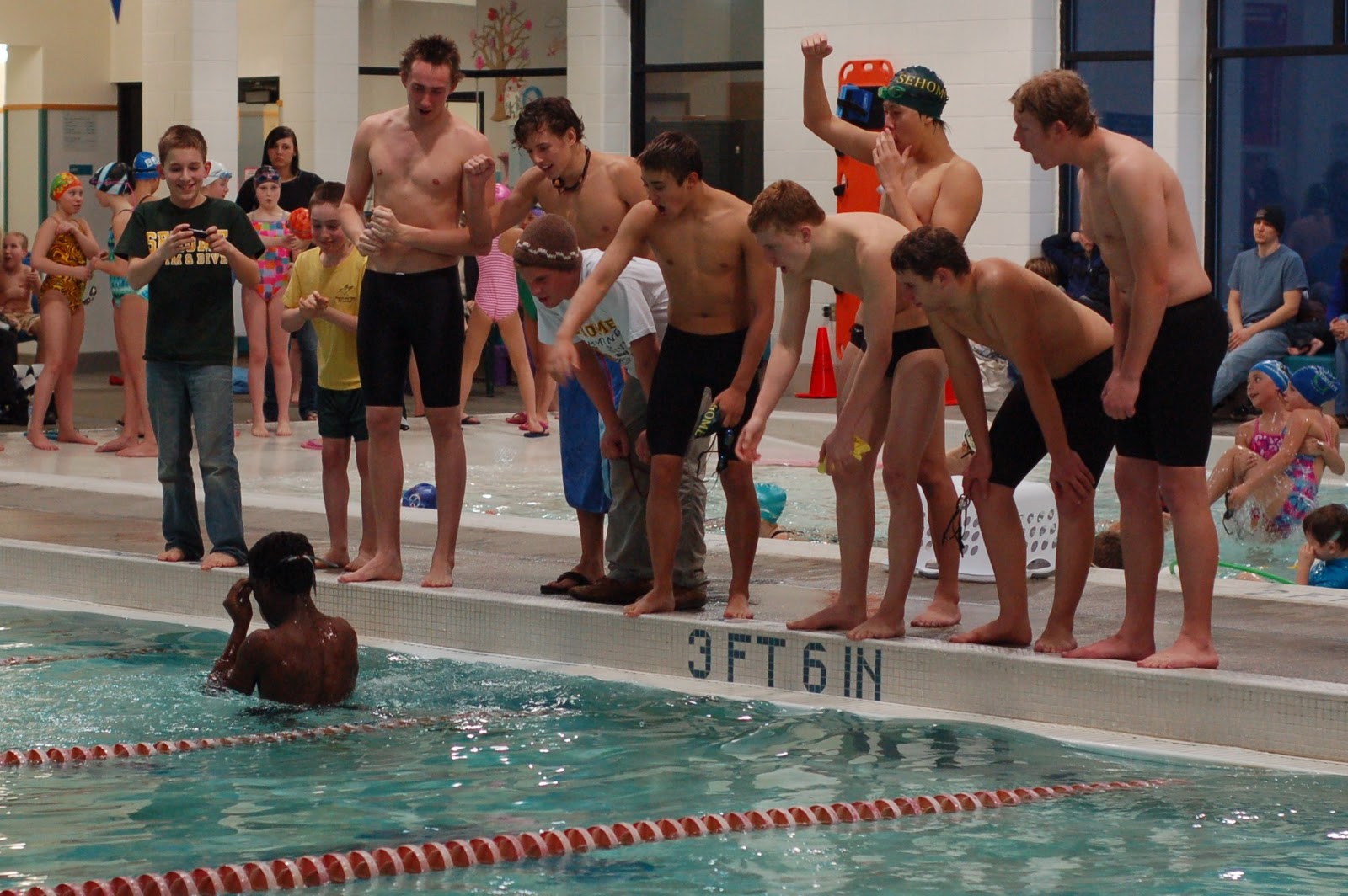 Glimpse of Peace: A Few Laps To Go {Varsity Swim & Dive}