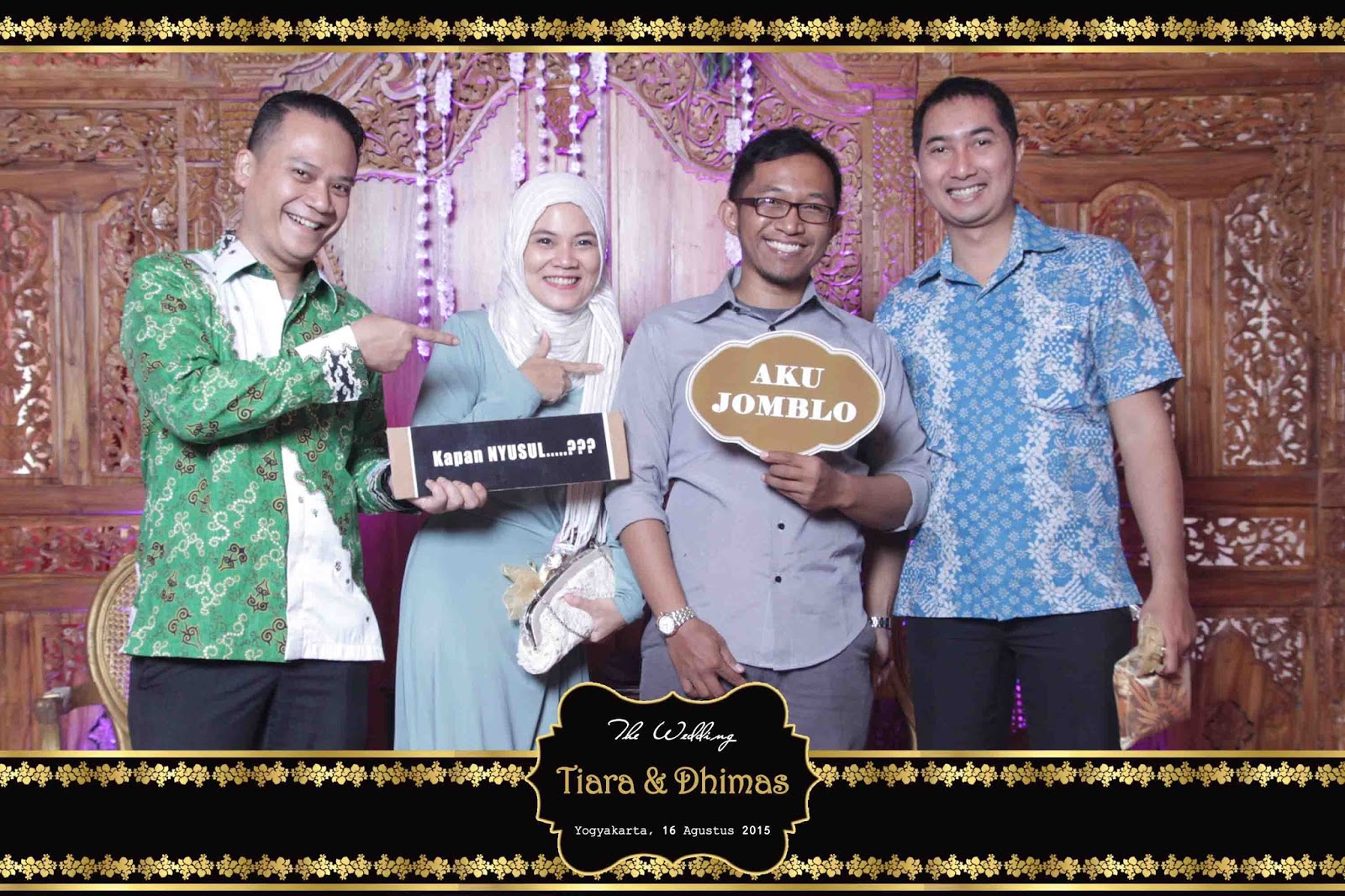 Photo Booth Pernikahan di Jogja | Photo Booth Pernikahan
