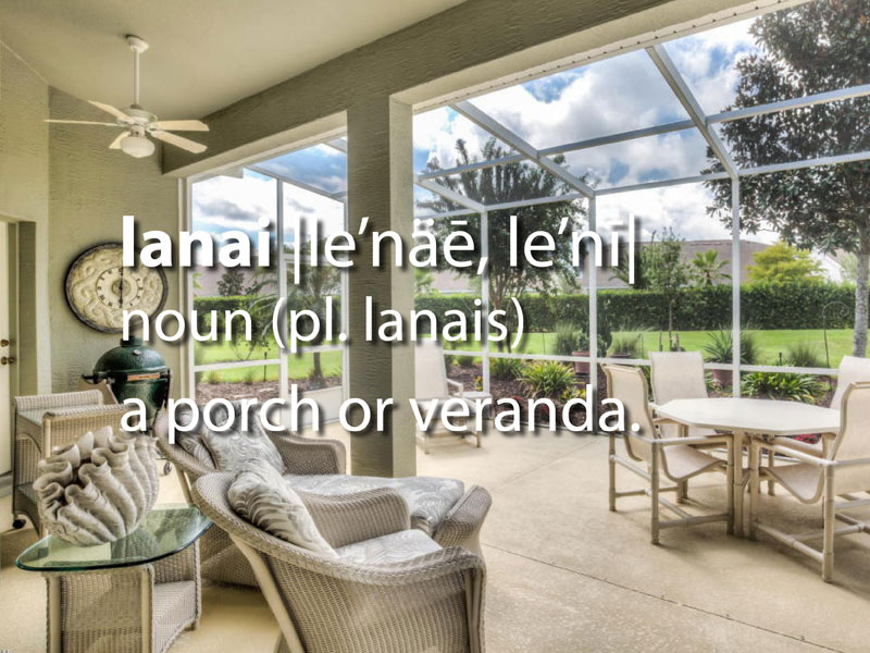 Living on Cloud Nine: LOVING THE LANAI