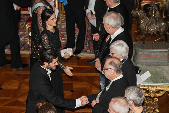 Swedish Royal Family attends a gala dinner at Royal Palace Swedish Royal Family attends a gala dinner at Royal Palace