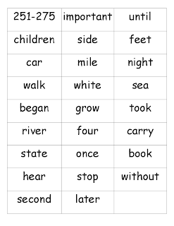 Sweet time in 1st Grade!: Fry Word Fun!