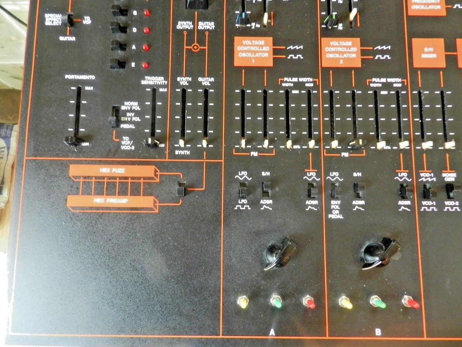 MATRIXSYNTH: Arp Avatar Vintage Guitar Synth MODEL # 2223 SN 0374 w/ Mods