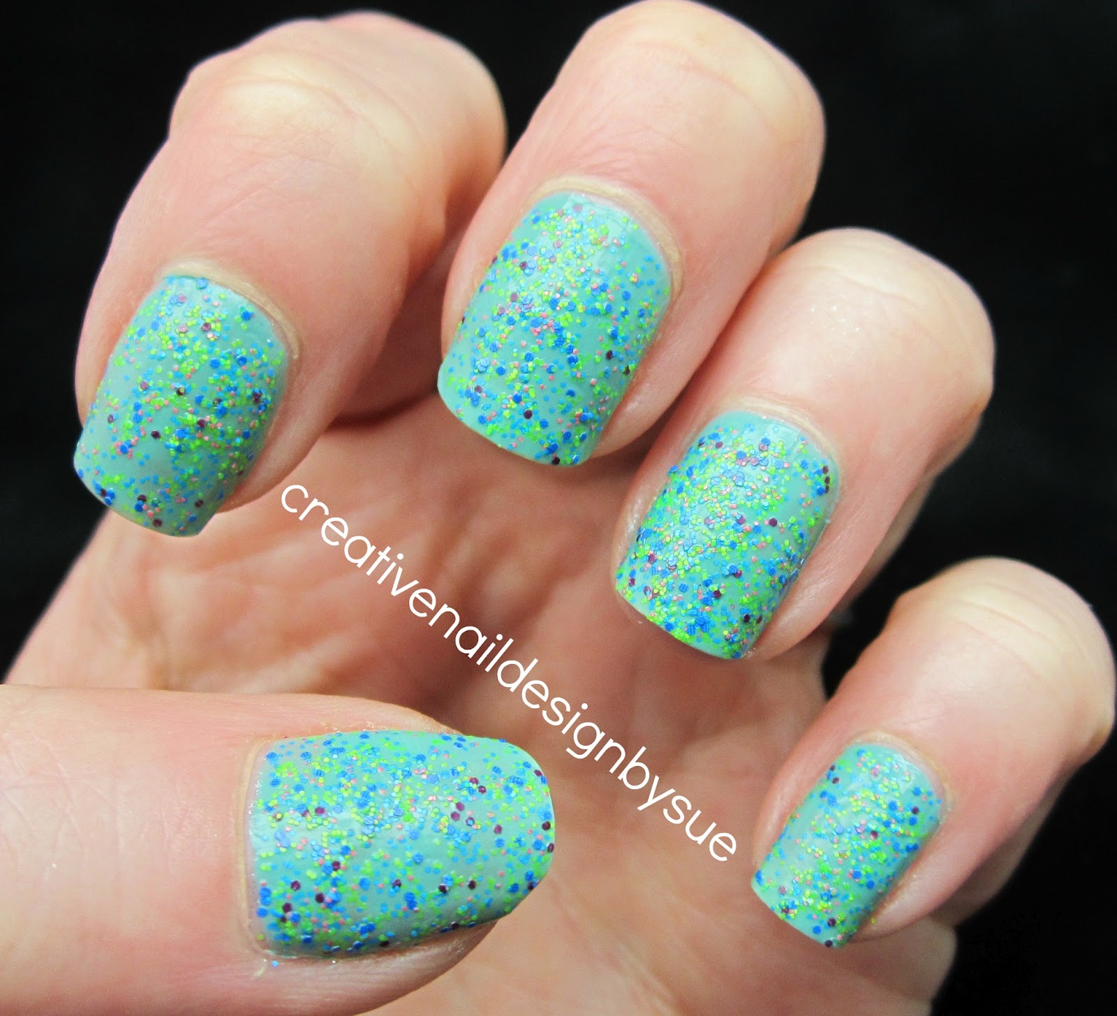 Creative Nail Design by Sue: Pretty & Polished Sand Art