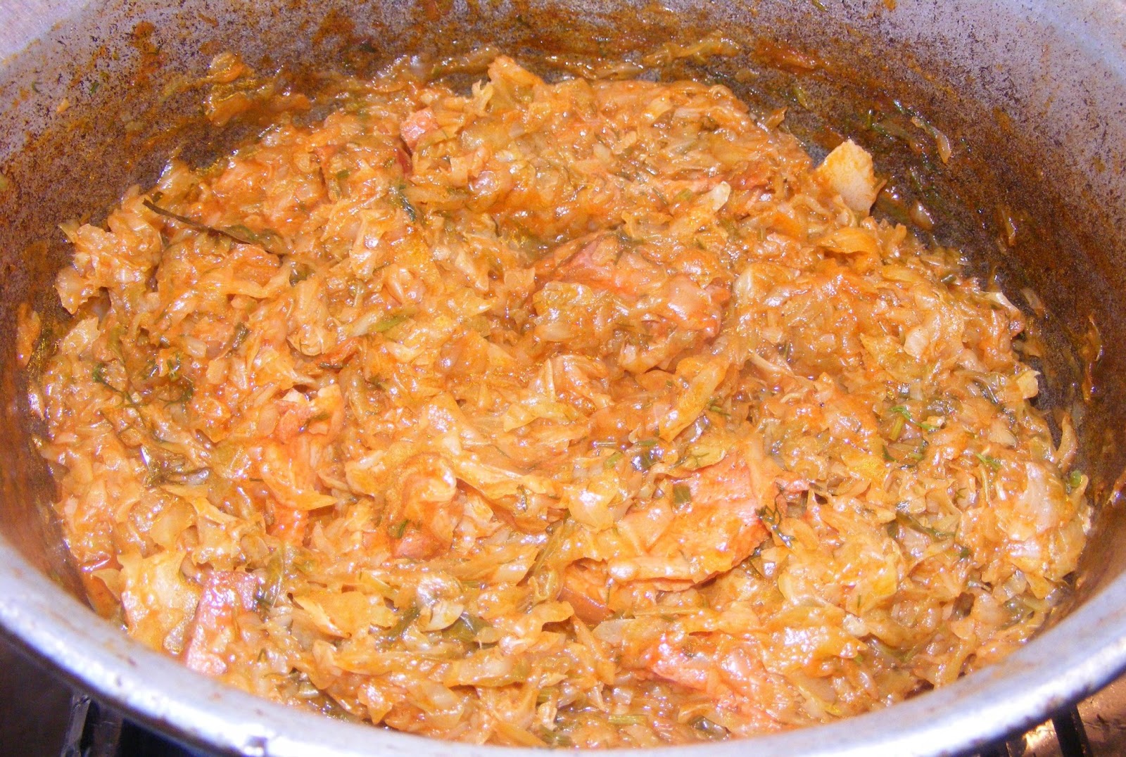 Varza dulce cu cotlet de porc | Preparatedevis.ro