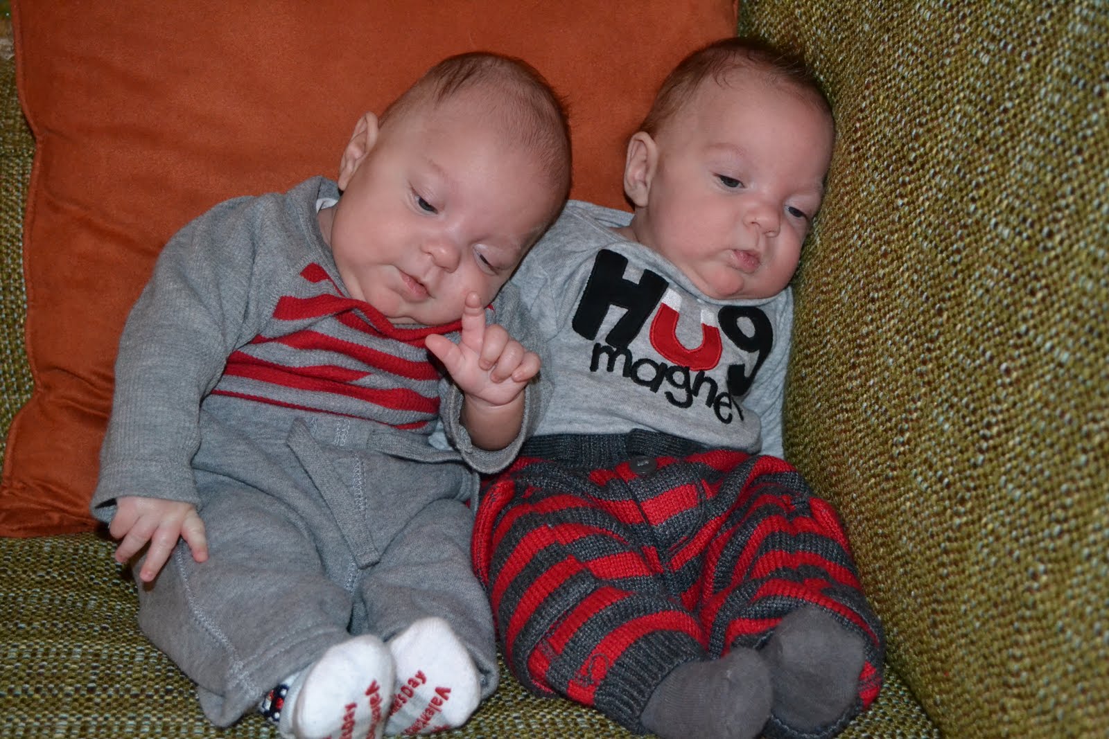 Aiden & Jackson: April 2011