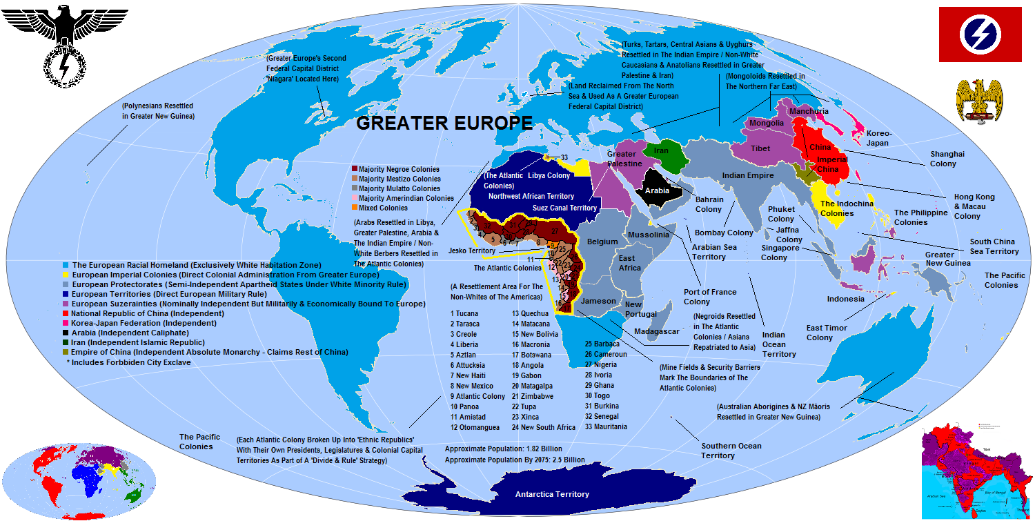 Map of Greater Europe