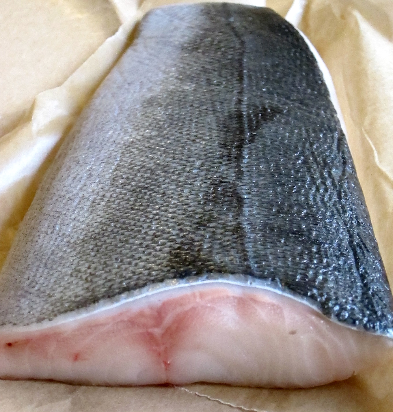 seared black cod with thai flavors, and a kick to boot! (?)