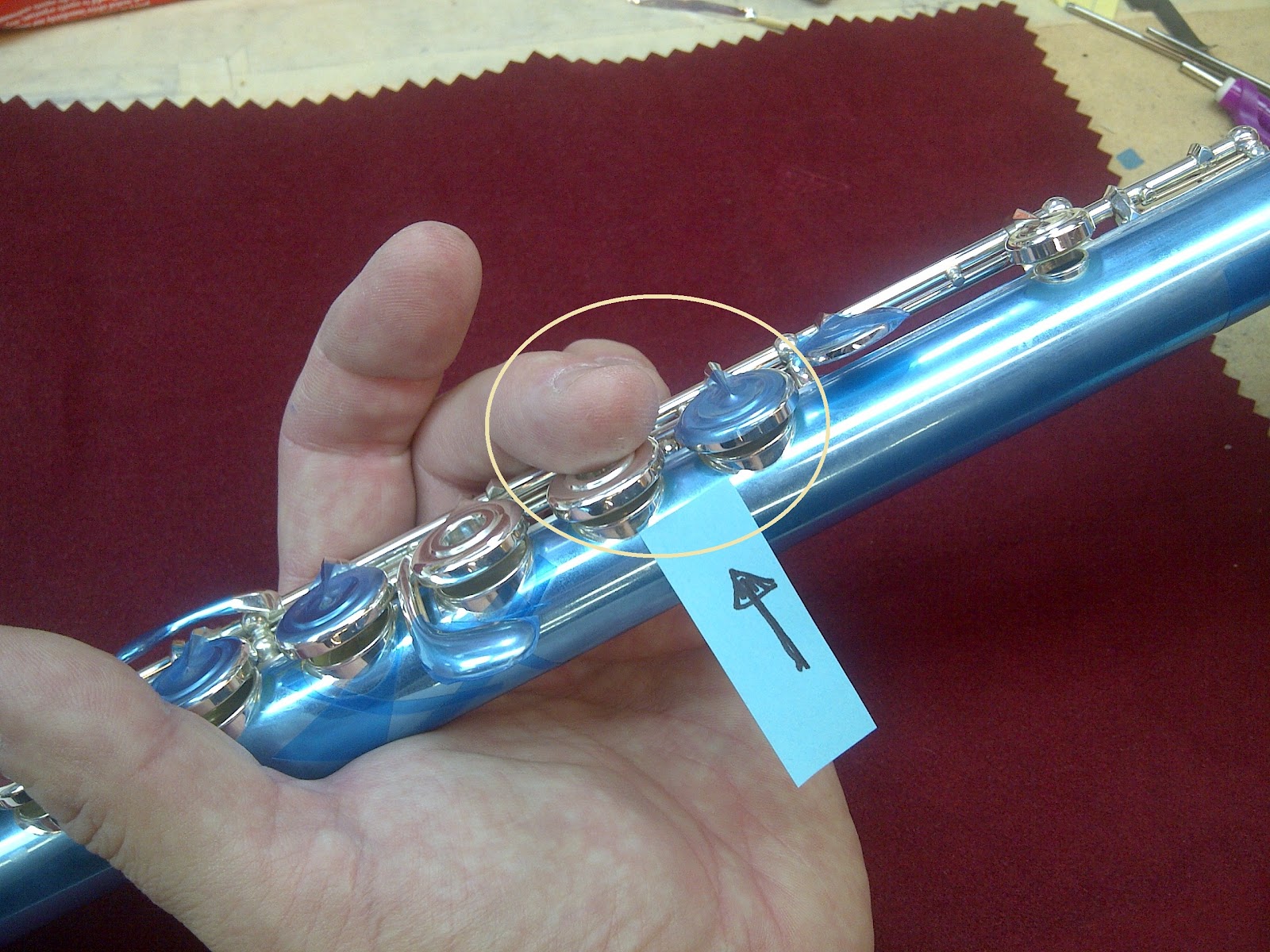 Repair My Flute: Lost Motion